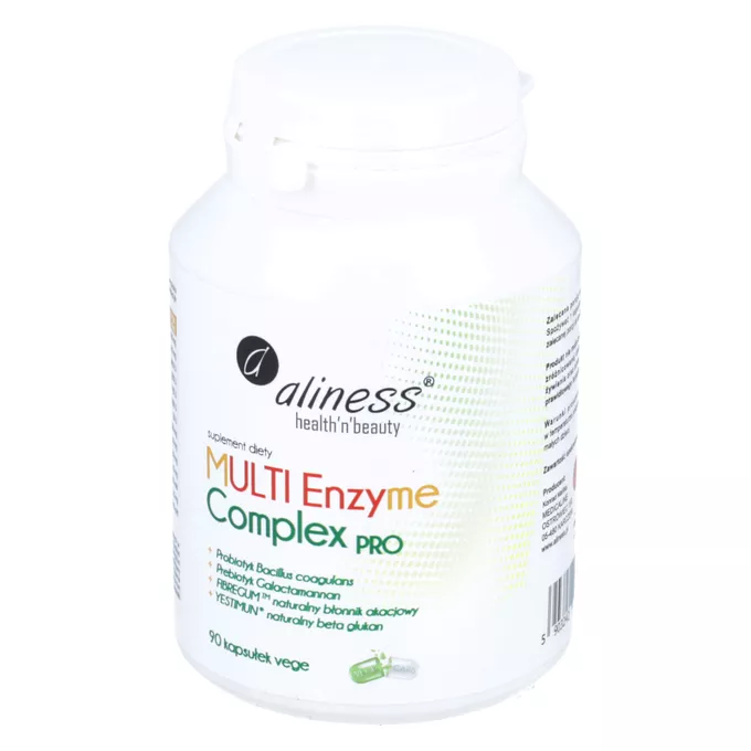 Aliness MultiEnzyme Complex PRO, 90 kapsułek - skład, cena, opinie ...