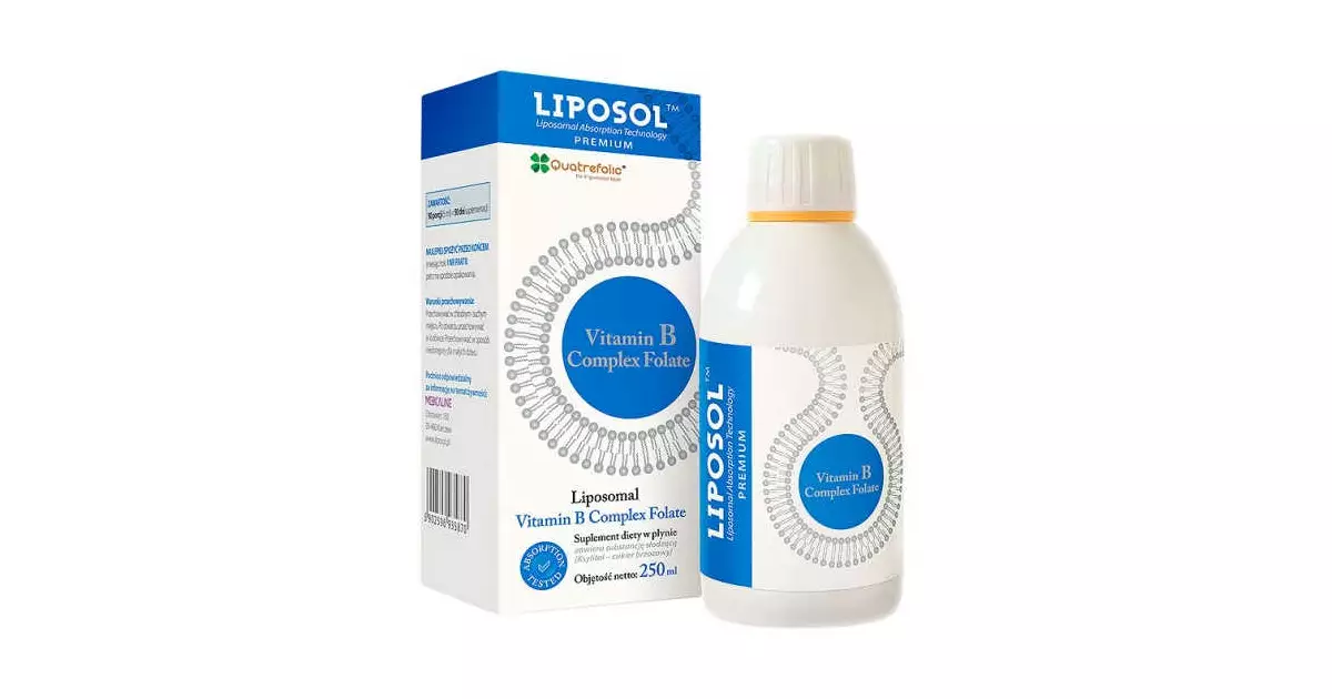 Aliness - Liposol - Witamina B Complex, 250 ml - skład, cena, opinie ...