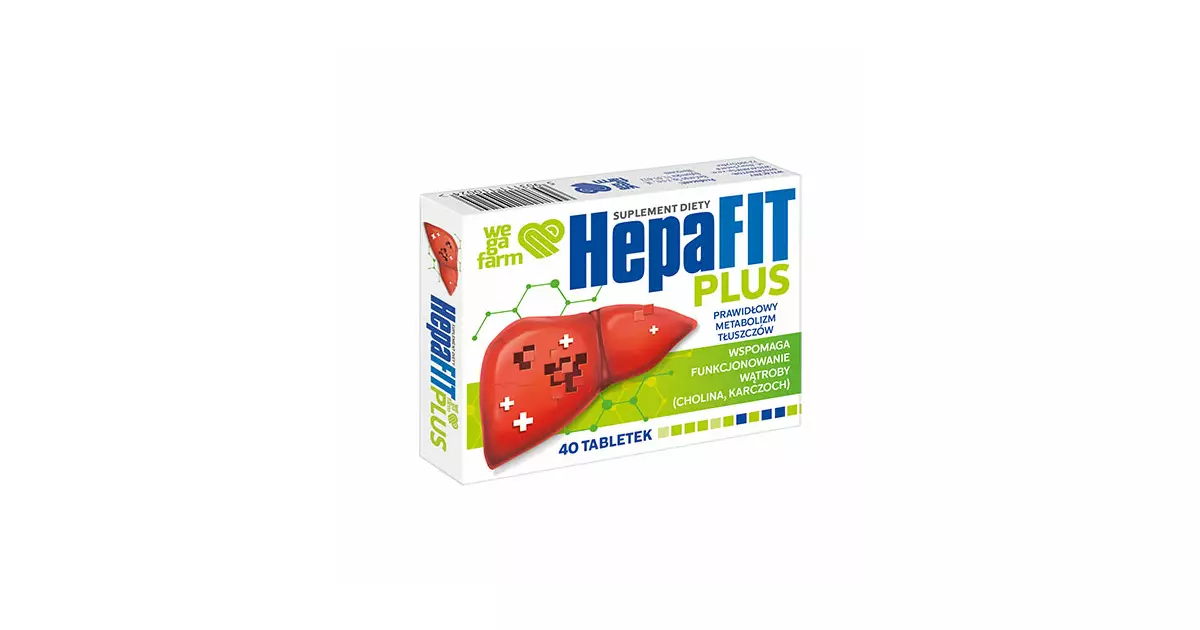 HepaFit Plus - wyciąg z karczocha, tabletki, 40 sztuk - skład, cena ...