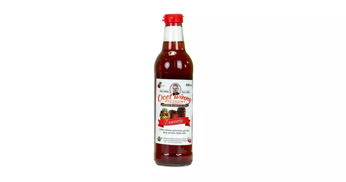 Biały SaliBaba - Ocet winny - 7 owoców, 500 ml - skład, cena, opinie ...