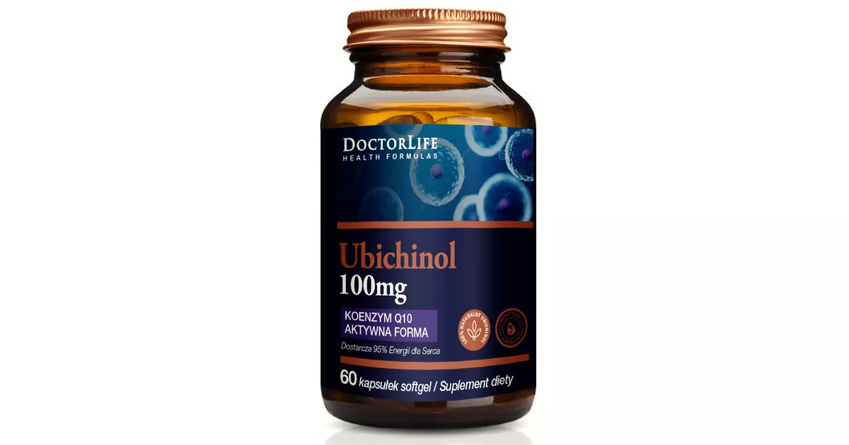 Doctor Life Ubichinol, 60 kapsułek - skład, cena, opinie | iZielnik.pl