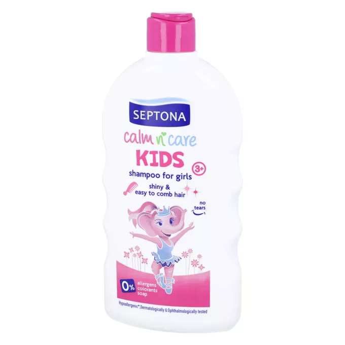 Septona Kids - szampon do włosów dla dziewczynek, 50 0 ml - skład, cena ...