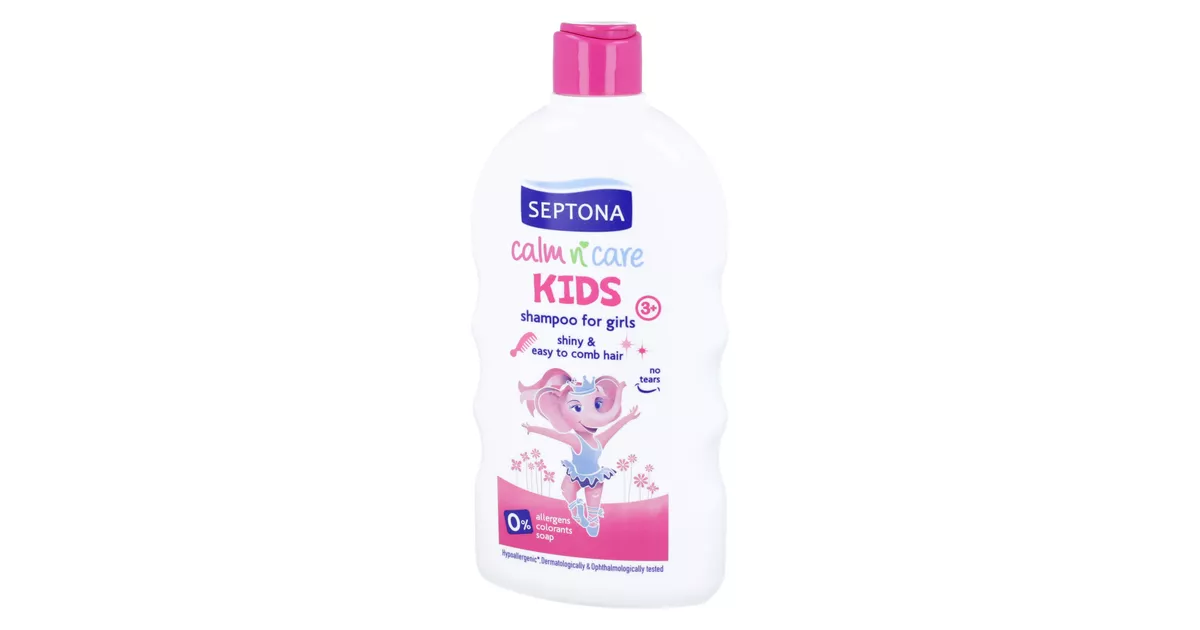 Septona Kids - szampon do włosów dla dziewczynek, 50 0 ml - skład, cena ...