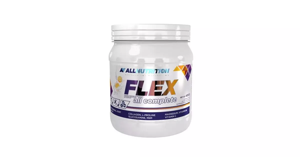 ALLNUTRITION Flex All Complete Orange, smak pomarańczowy, 400 g - skład ...