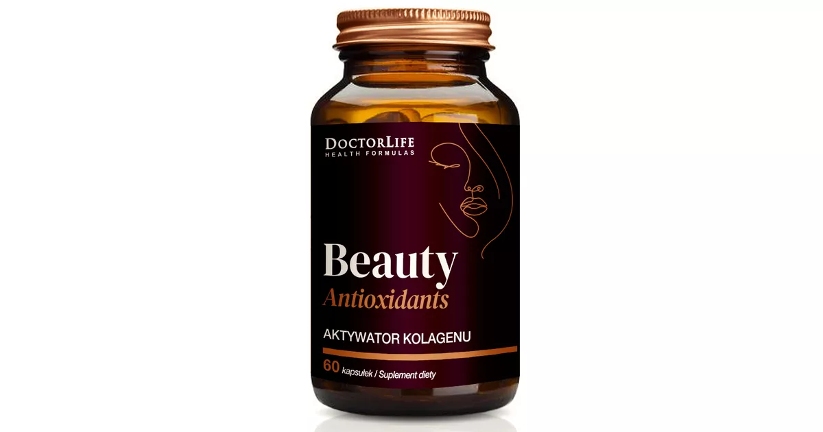 Doctor Life Beauty Antioxidants, 60 kapsułek - skład, cena, opinie | iZielnik.pl