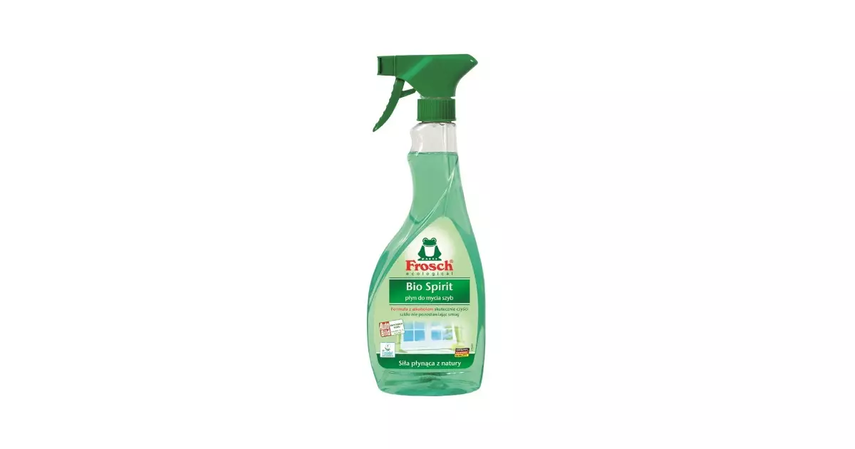 Frosch - Bio Spirit płyn do mycia szyb, 500 ml - skład, cena, opinie ...