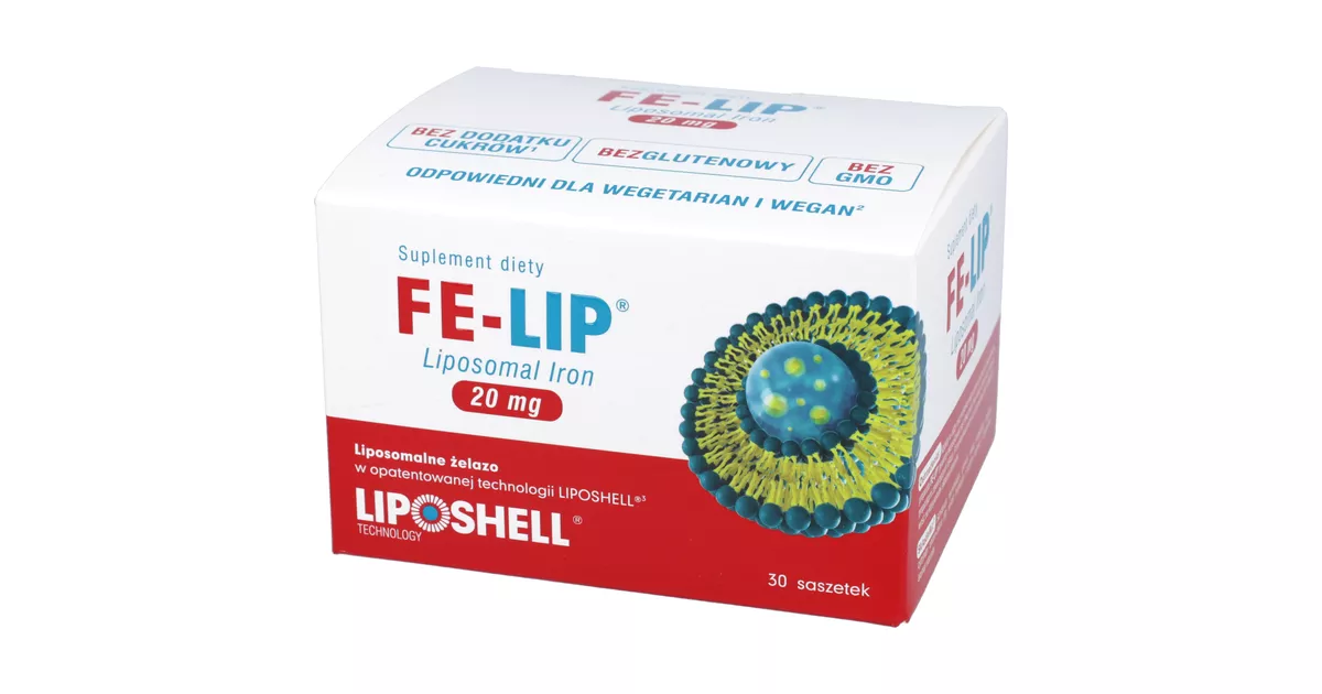FE-LIP, 30 saszetek - skład, cena, opinie | iZielnik.pl