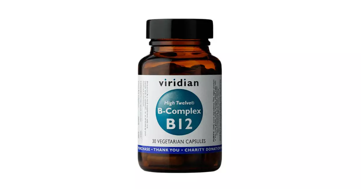 viridian High Twelve B-complex B12 - witaminy z grupy B, kapsułki ...