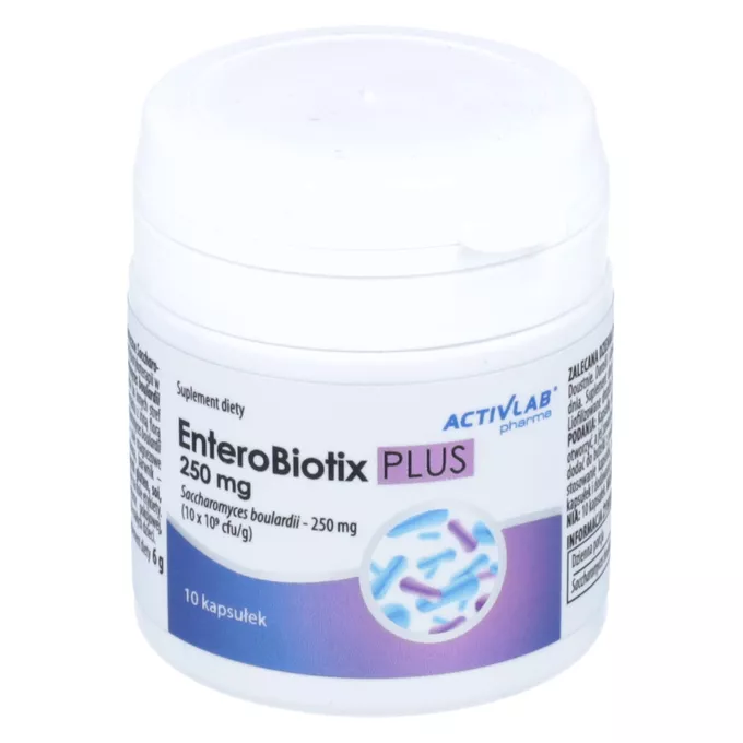 Activlab Pharma EnteroBiotix Plus, 10 kapsułek - skład, cena, opinie ...