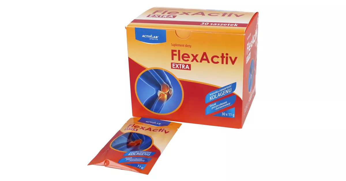 Activlab Pharma FlexActiv Extra, 30 saszetek - skład, cena, opinie ...