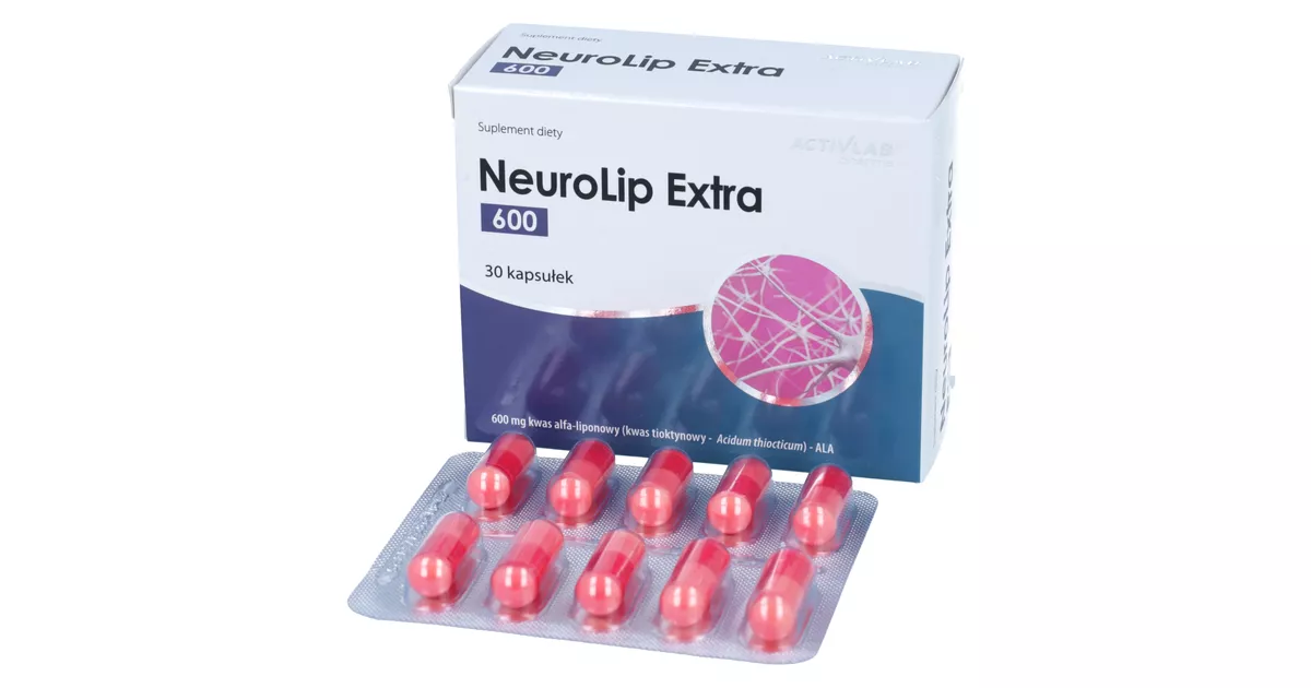 Activlab Pharma NeuroLip Extra 600, 30 kapsułek - skład, cena, opinie ...