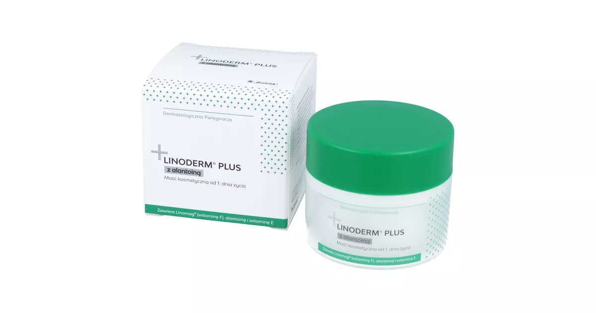 LINODERM PLUS z alantoiną - maść kosmetyczna od 1. dnia życia, 50 ml ...