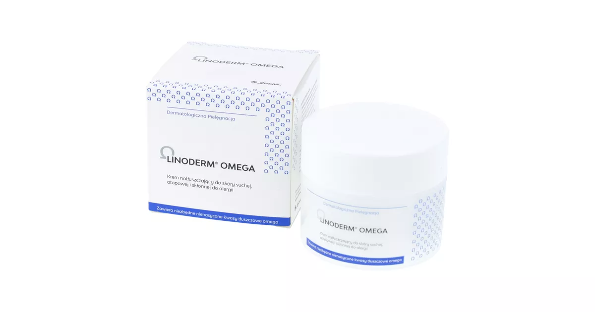 LINODERM OMEGA - krem natłuszczający do skóry suchej, atopowej i ...