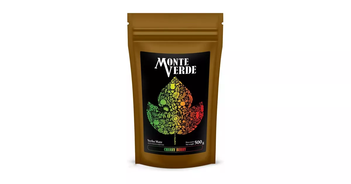 Monte Verde CHERRY BERRY, yerba mate z wiśnią, 500 g - skład, cena, opinie | iZielnik.pl