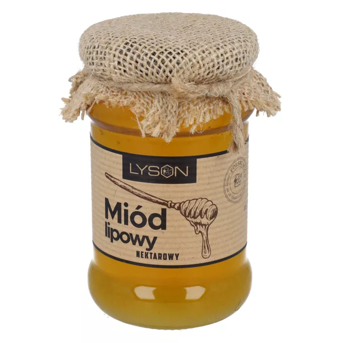 Łysoń - miód lipowy w słoiku, 400 g - skład, cena, opinie | iZielnik.pl