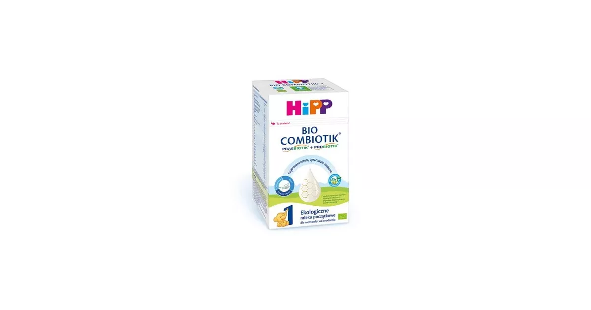 HiPP Bio Combiotik 1 - ekologiczne mleko początkowe, od urodzenia, 550 ...