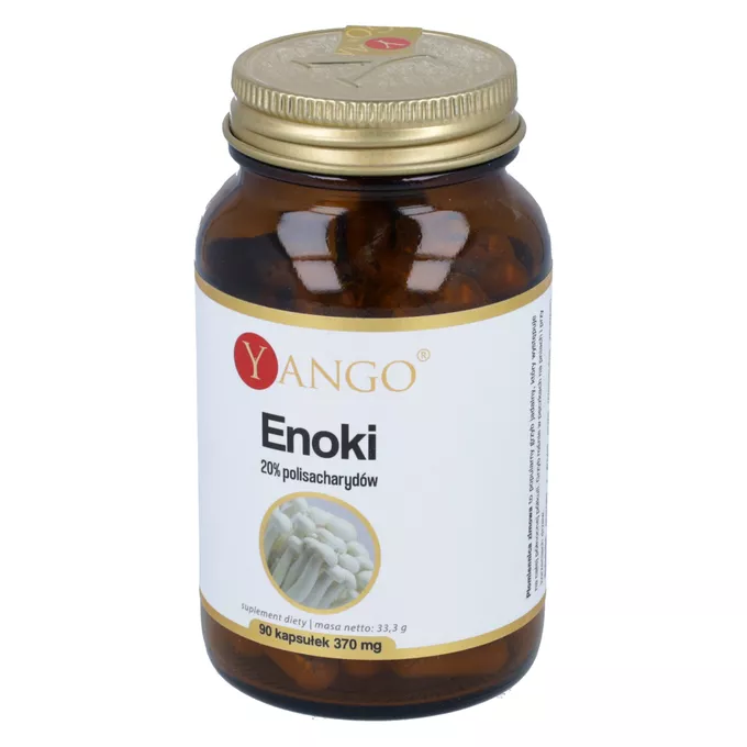 Yango Enoki, 90 kapsułek - skład, cena, opinie | iZielnik.pl