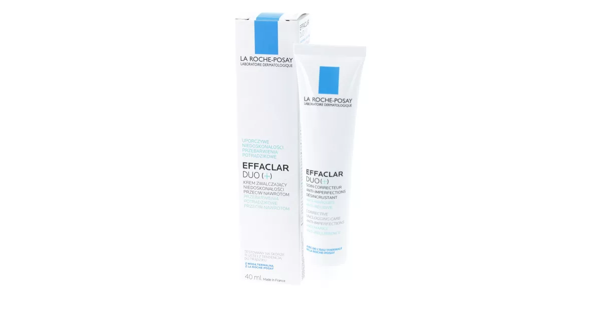 La Roche-Posay Effaclar Duo+ - krem zwalczający niedoskonałości, 40 ml ...
