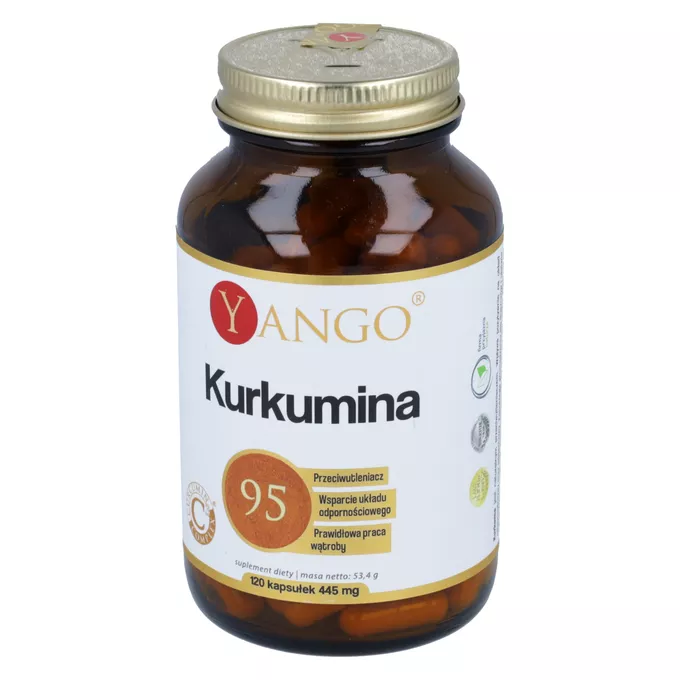 Yango Kurkumina 95, 120 kapsułek - skład, cena, opinie | iZielnik.pl