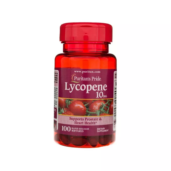 Puritans Pride Lycopene 10 mg, likopen, 100 kapsułek - skład, cena ...