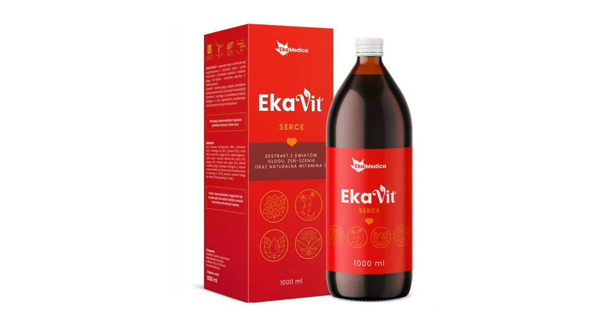 Ekavit Serce, 1000 ml - skład, cena, opinie | iZielnik.pl