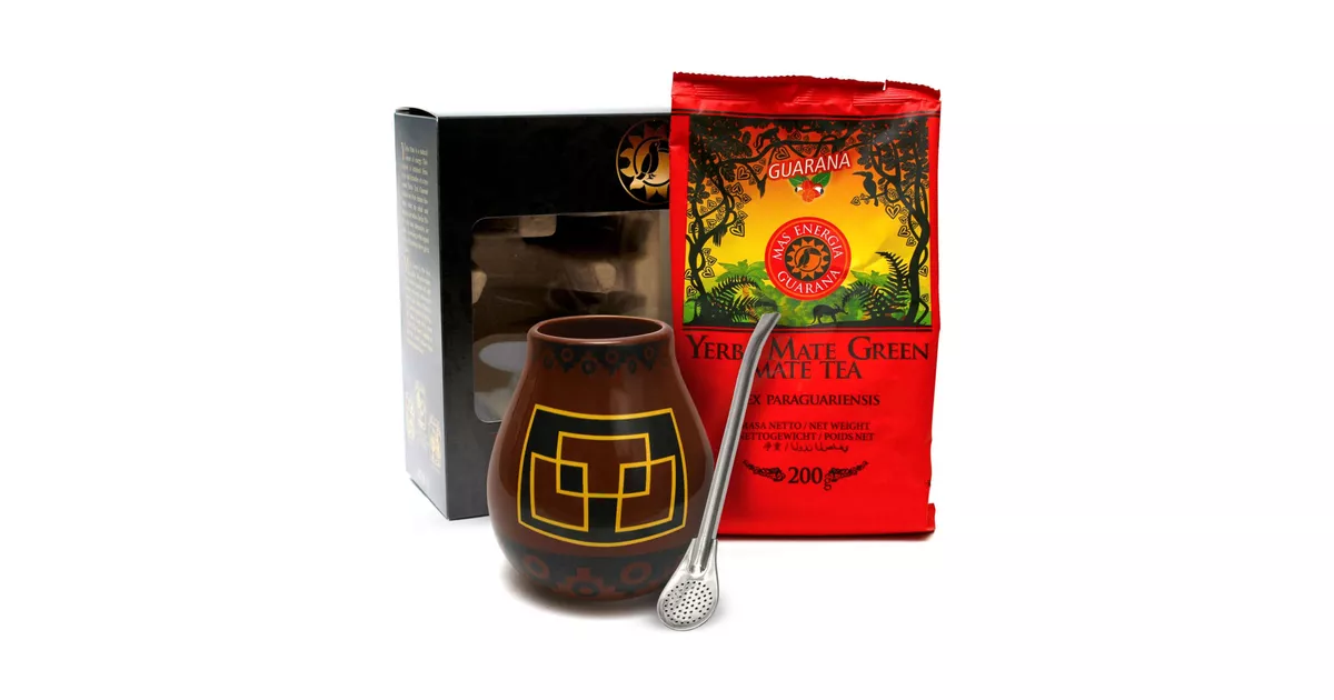 Zestaw Yerba Mate Exclusive - Yerba Mate Green Mas Energia Guarana 200 ...