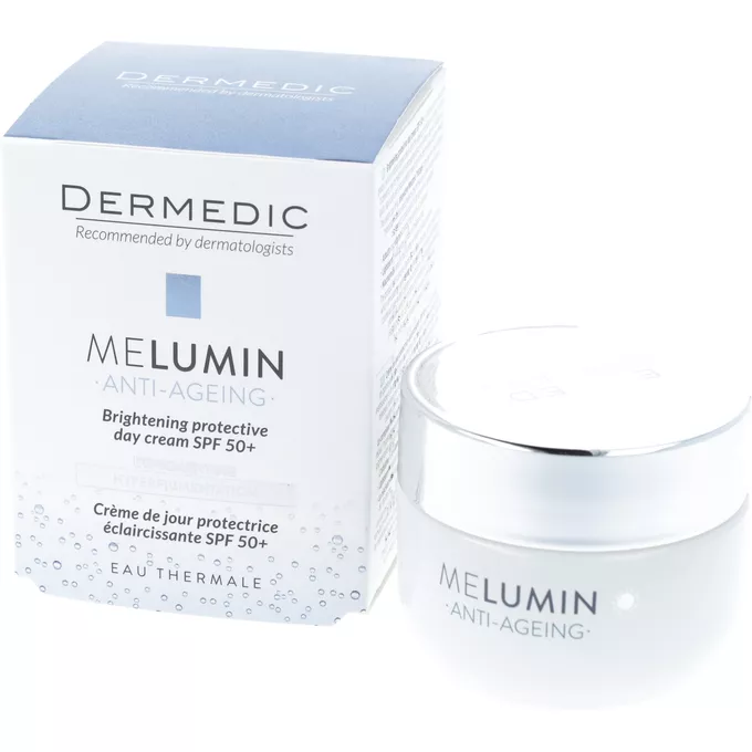 DERMEDIC MELUMIN ANTI-AGEING - ochronny krem rozjaśniający na dzień SPF ...