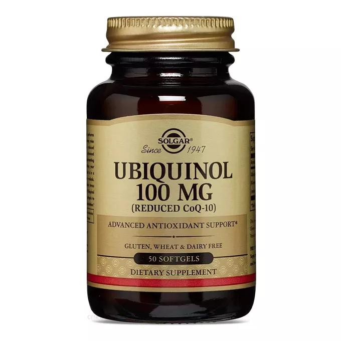Solgar Ubiquinol 100 mg, 50 kapsułek - skład, cena, opinie | iZielnik.pl