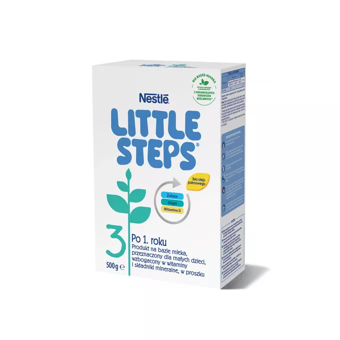 Nestle - Little Steps 3, mleko w proszku dla dzieci po 1. roku, 500 g ...