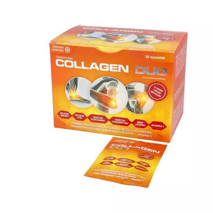 Zdrowe Korzyści Collagen Duo, 30 saszetek - skład, cena, opinie ...