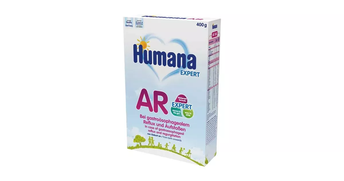 Humana Expert AR - mleko modyfikowane przy tendencji do ulewań i ...