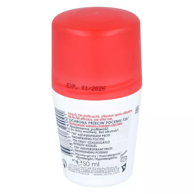 Vichy Stress Resist - dezodorant w kulce, intensywna kuracja przeciw ...
