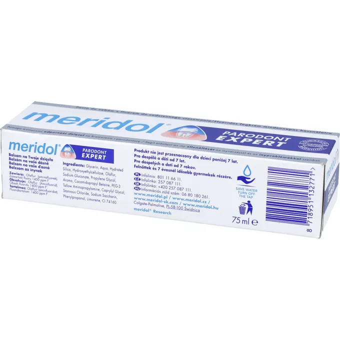 Meridol Parodont Expert - pasta do zębów, 75 ml - skład, cena, opinie ...