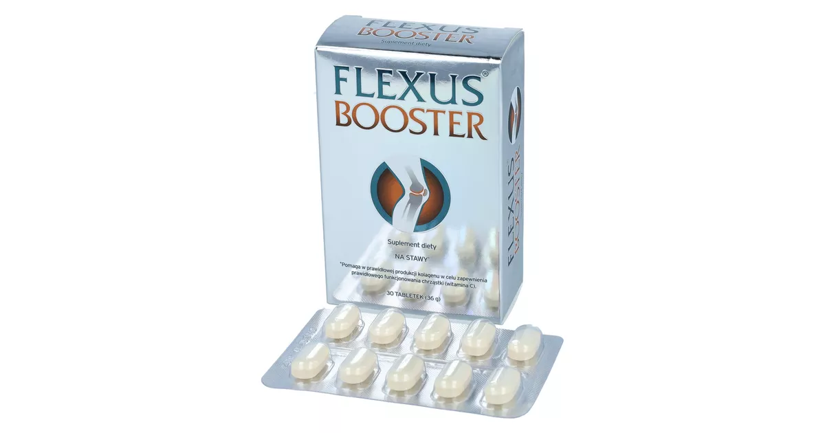 Flexus Booster, 30 tabletek - skład, cena, opinie | iZielnik.pl
