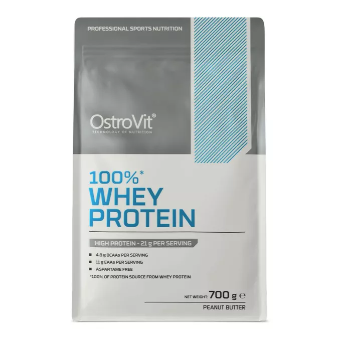 OstroVit 100% Whey Protein o smaku masła orzechowego, 700 g - skład ...