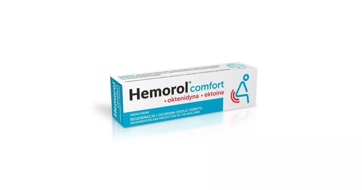 Hemorol Comfort, krem, 35 g - skład, cena, opinie | iZielnik.pl