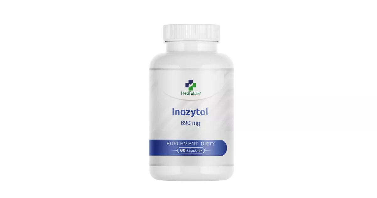 Medfuture Inozytol (witamina B8) 690 mg, 60 kapsułek - skład, cena ...