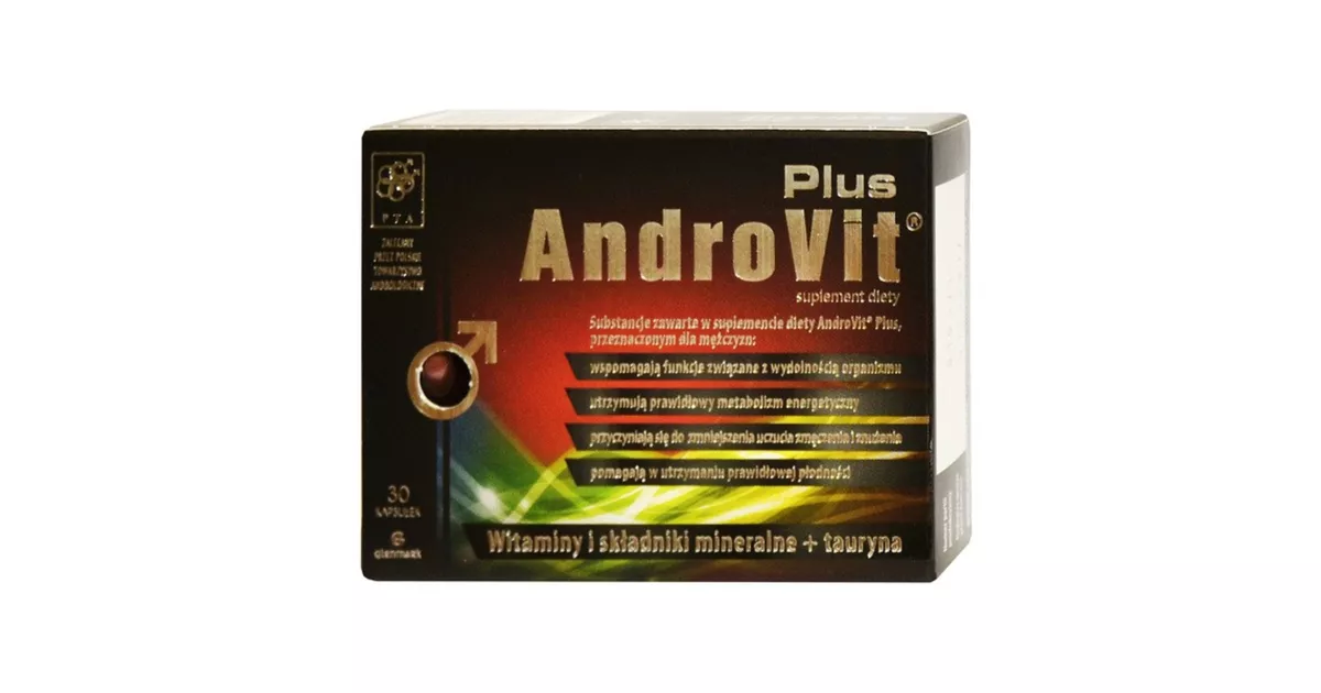 AndroVit Plus, 30 kapsułek - skład, cena, opinie | iZielnik.pl