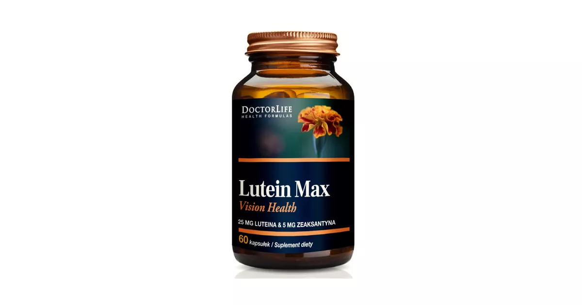 DoctorLife Lutein Max, 60 kapsułek - skład, cena, opinie | iZielnik.pl