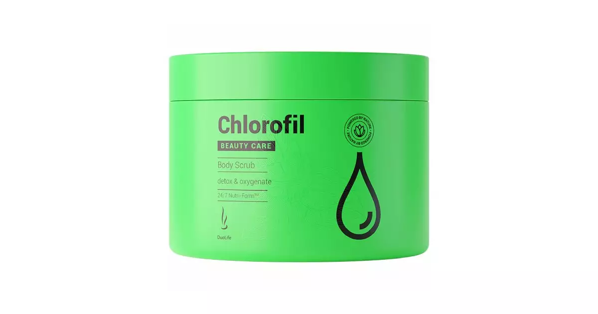 DuoLife Chlofofil Beauty Care Body Scrub - cukrowy peeling od ciała ...