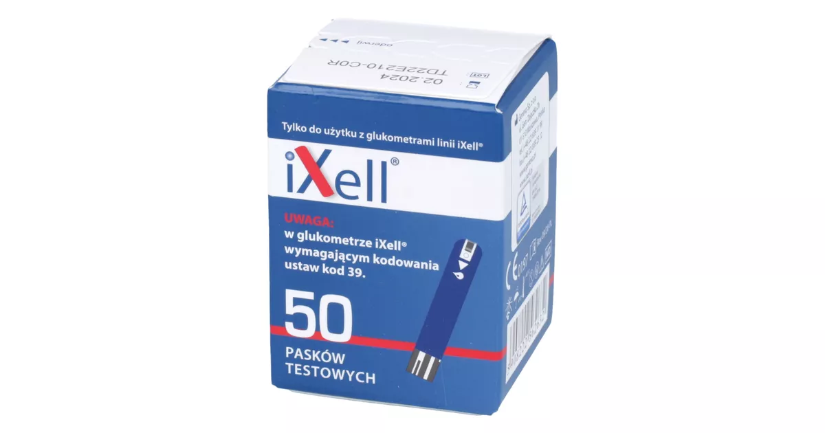 iXell - paski testowe, 50 sztuk - skład, cena, opinie | iZielnik.pl