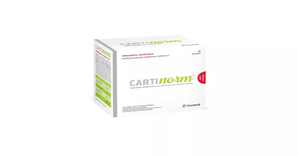Cartinorm + Biocollagen, 20 saszetek - skład, cena, opinie | iZielnik.pl