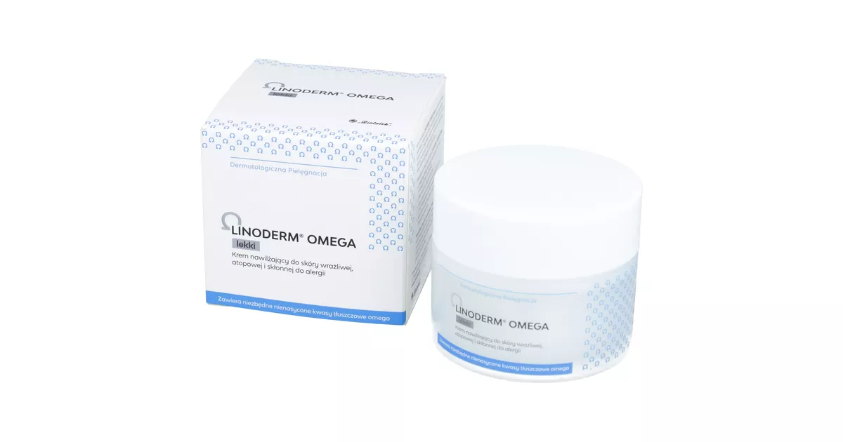 LINODERM OMEGA - krem lekki, 50 ml - skład, cena, opinie | iZielnik.pl