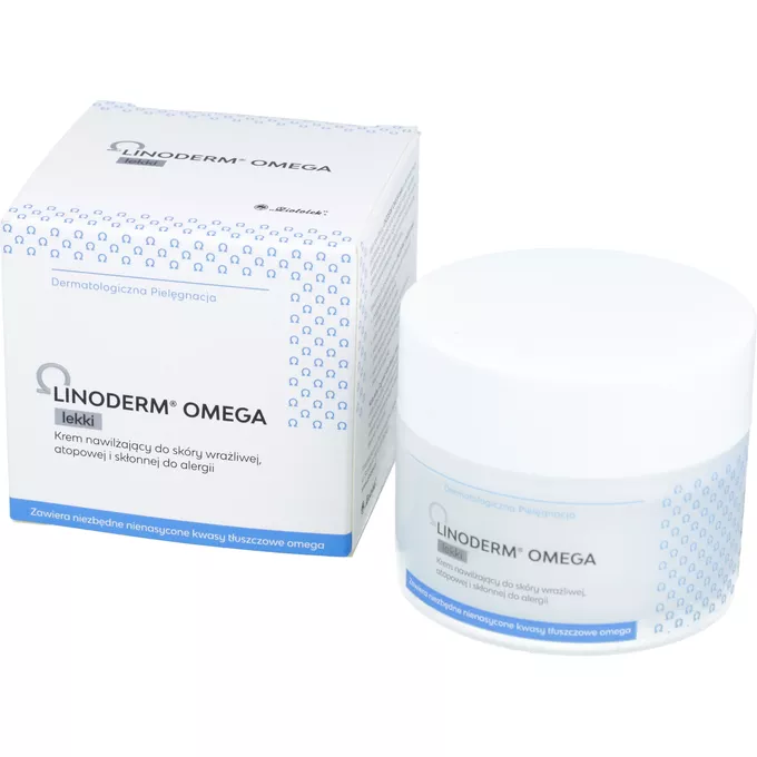 LINODERM OMEGA - krem lekki, 50 ml - skład, cena, opinie | iZielnik.pl