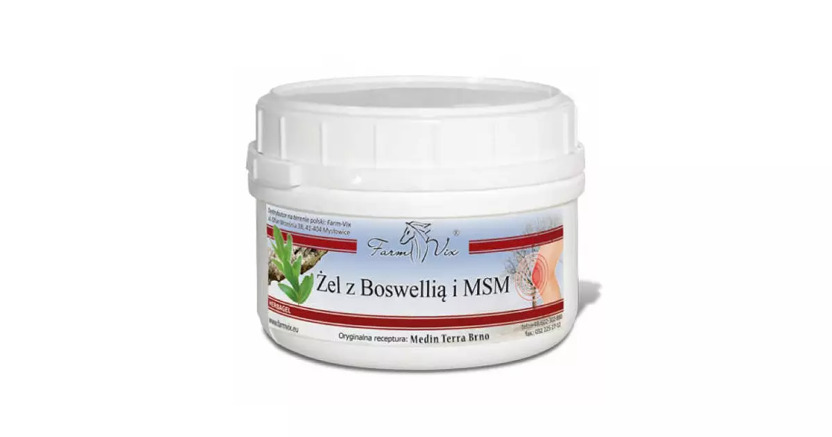 Farm-Vix - żel z boswellią i MSM, 350 g - skład, cena, opinie | iZielnik.pl