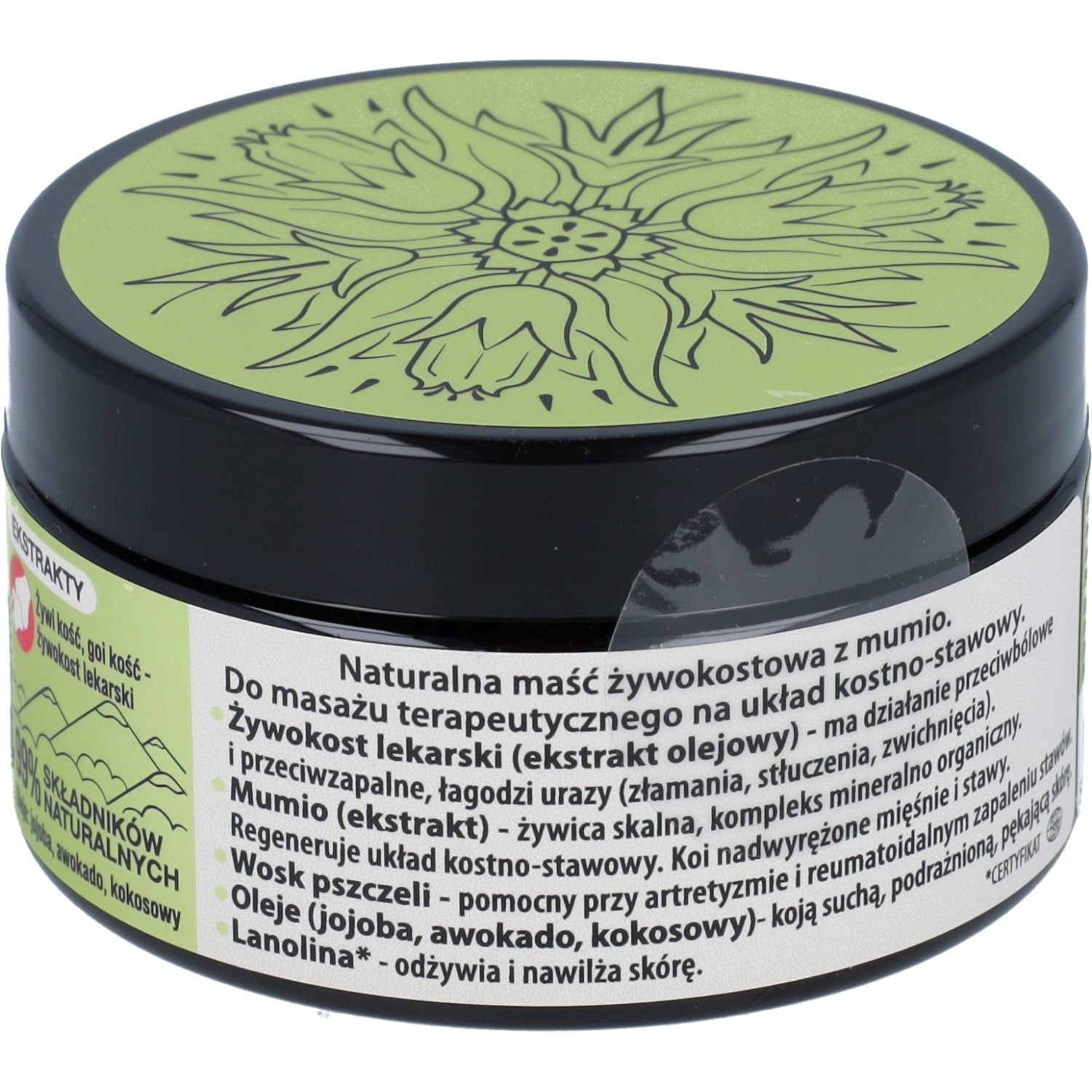 NAMI - magiczne mumio, maść z żywokostem, 70 ml - skład, cena, opinie ...