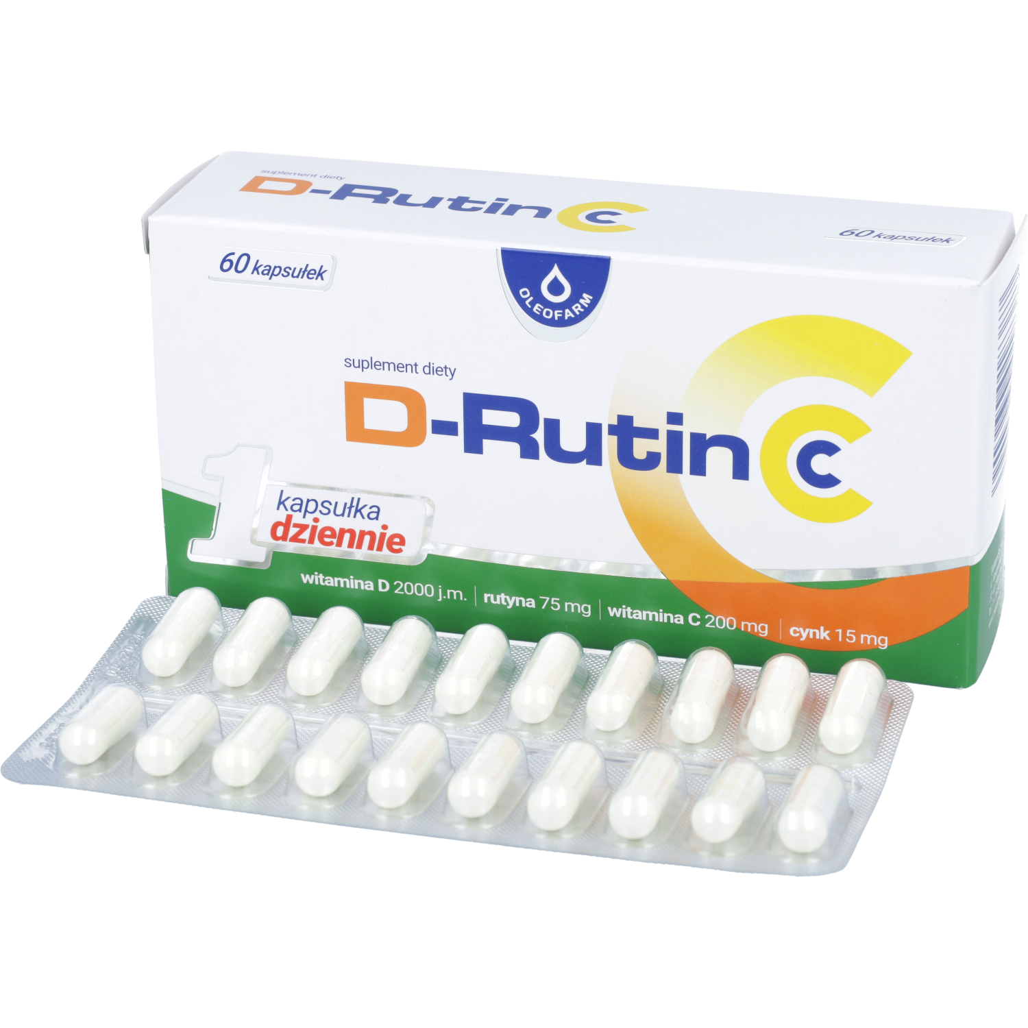 D-Rutin CC, 60 kapsułek - skład, cena, opinie | iZielnik.pl
