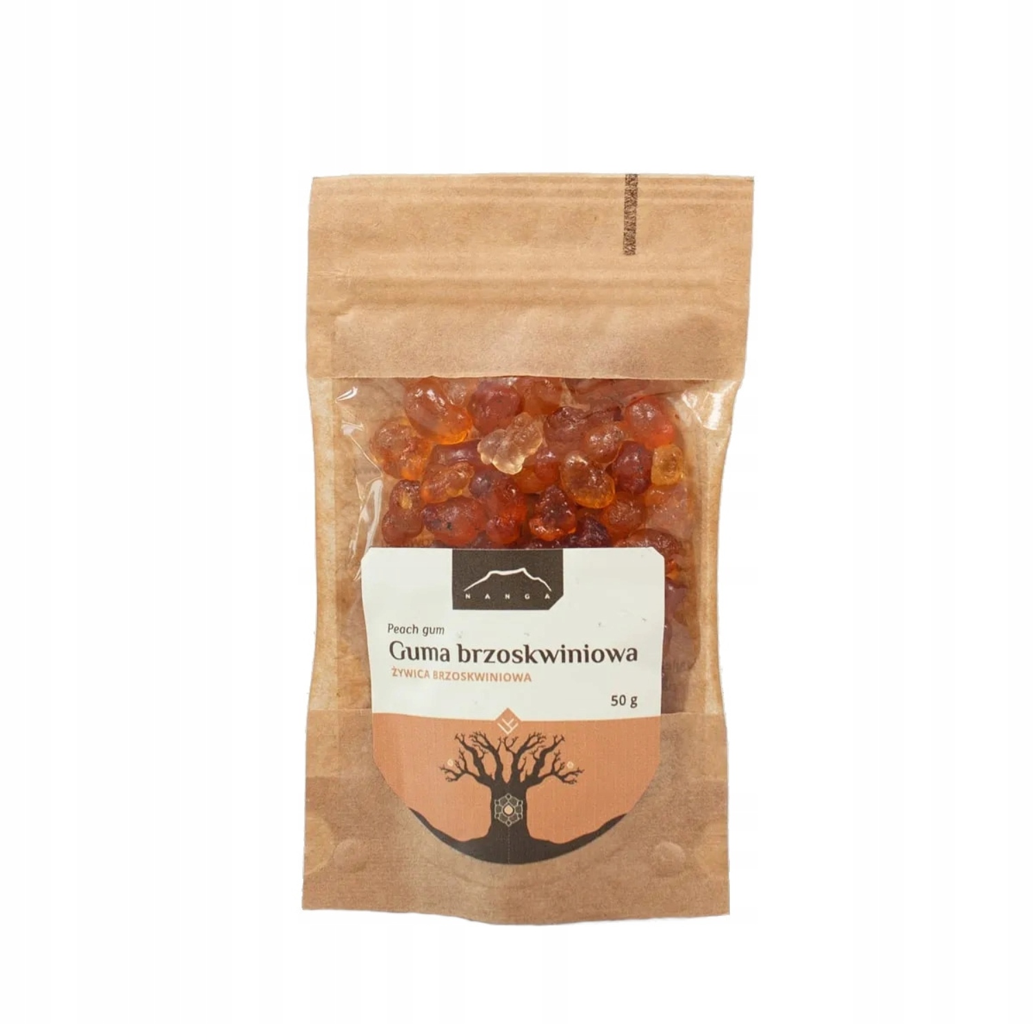 NANGA - guma brzoskwiniowa, 50 g - skład, cena, opinie | iZielnik.pl