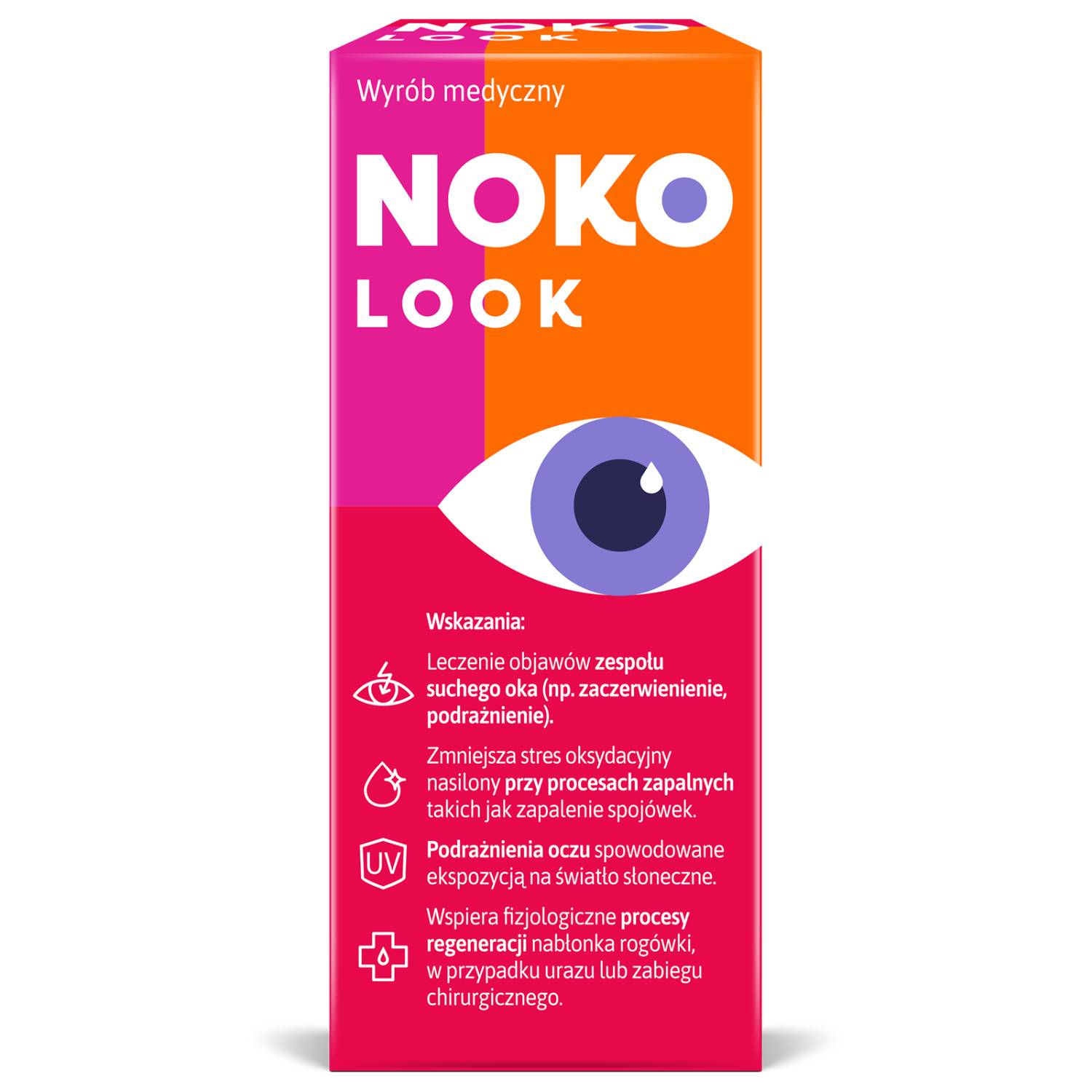 Noko Look, krople do oczu, 10 ml - skład, cena, opinie | iZielnik.pl